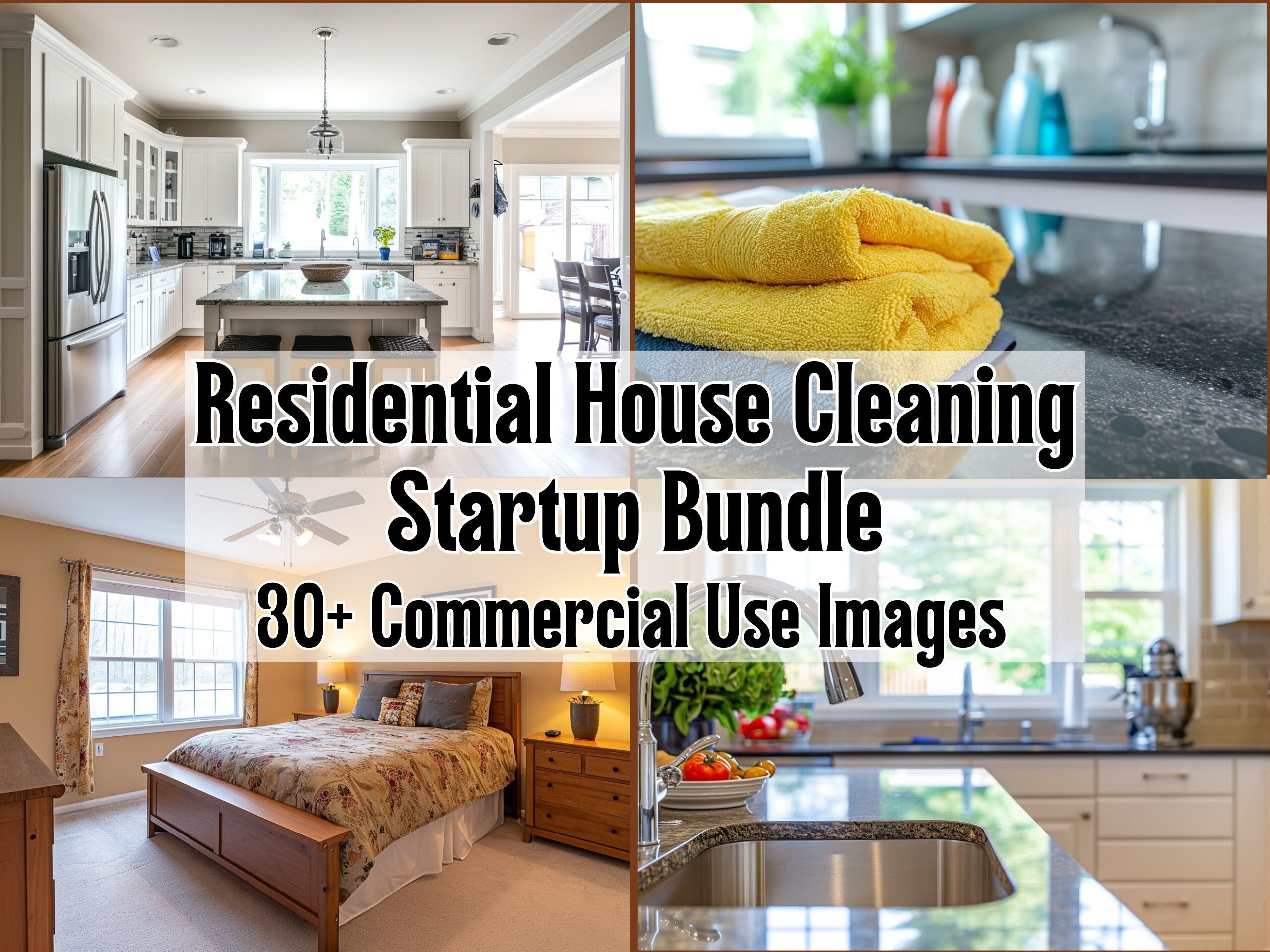 House Cleaning Stock Images for Residential Cleaning Company, Stock ...