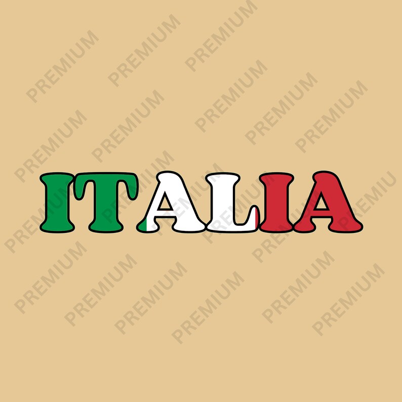ITALY Themed Clipart Bundle PNG Files High Resolution Png Instant ...