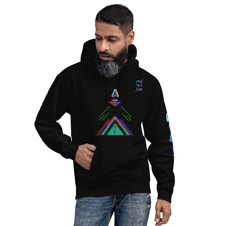 Minimalist Logo, Graphic Design, Unisex Hoodie, Exclusive Colorways ...