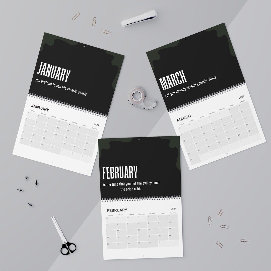 2024 Slime You Out Calendar - Etsy