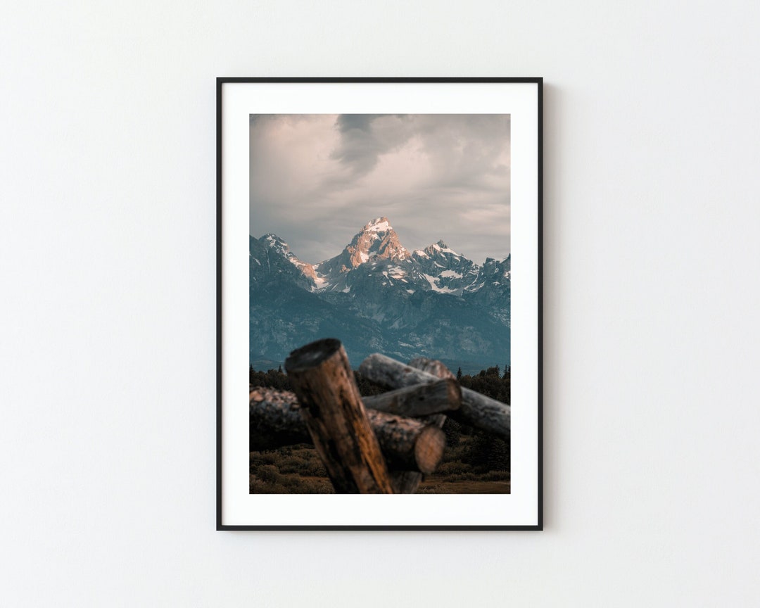 Grand Teton National Park Print | National Park Prints | National Park ...