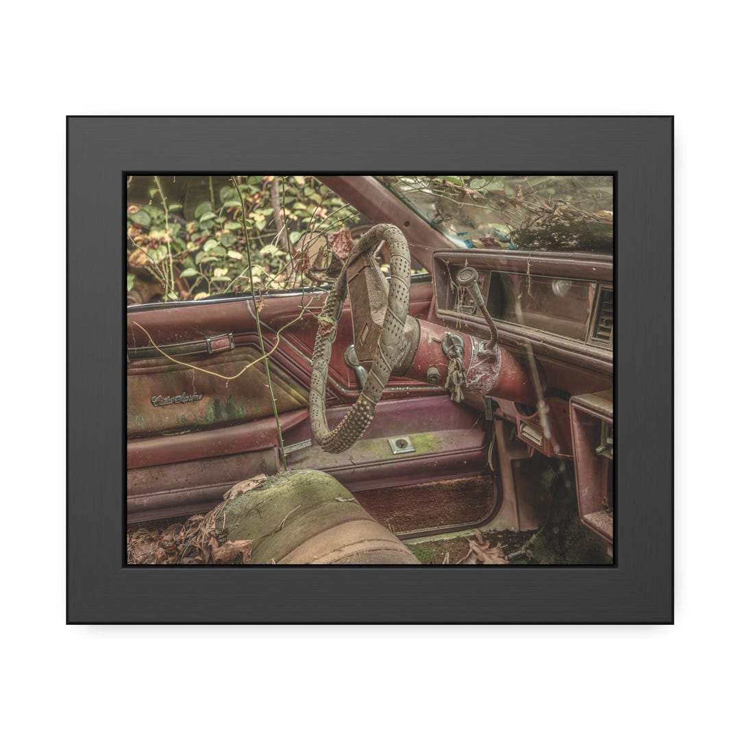 Vintage Oldsmobile Cutlass Supreme Car Photograph Framed Wall Art - Etsy