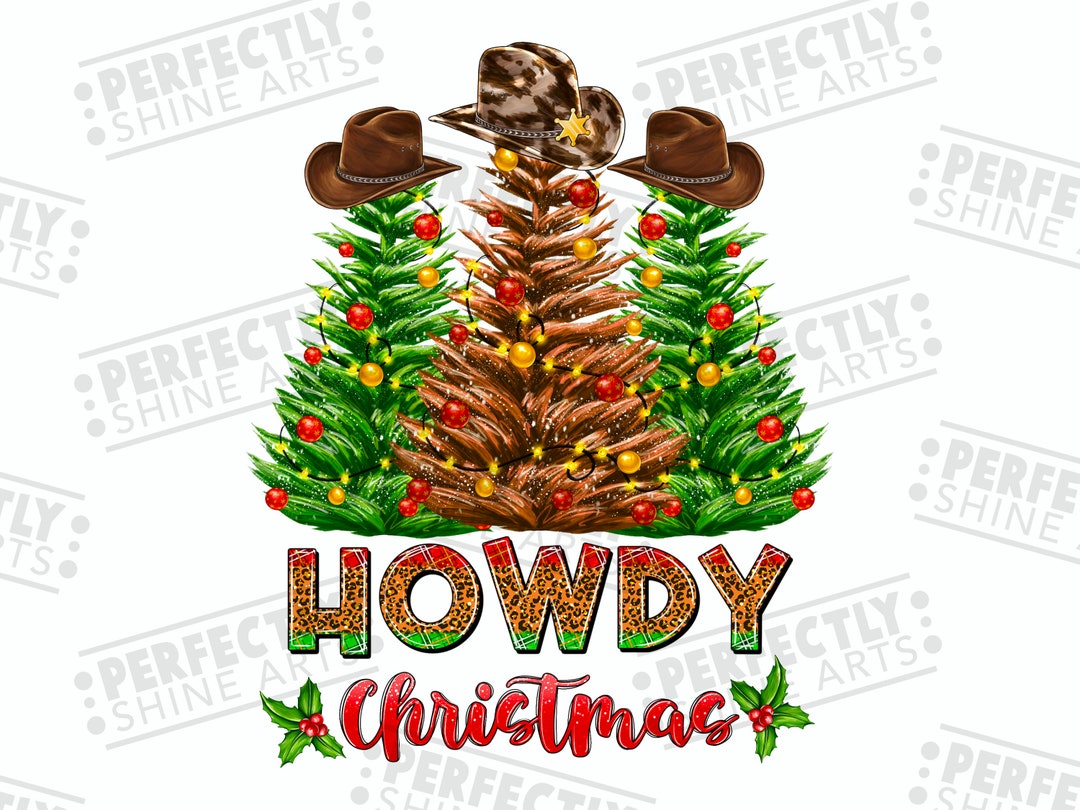 Howdy Christmas Tree PNG, Merry Christmas, Christmas Tree, Leopard ...