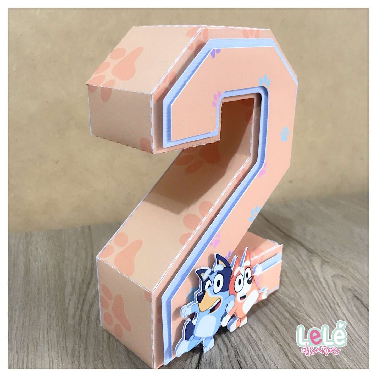 Templates for 3D Numbers From 0 to 9 - Etsy
