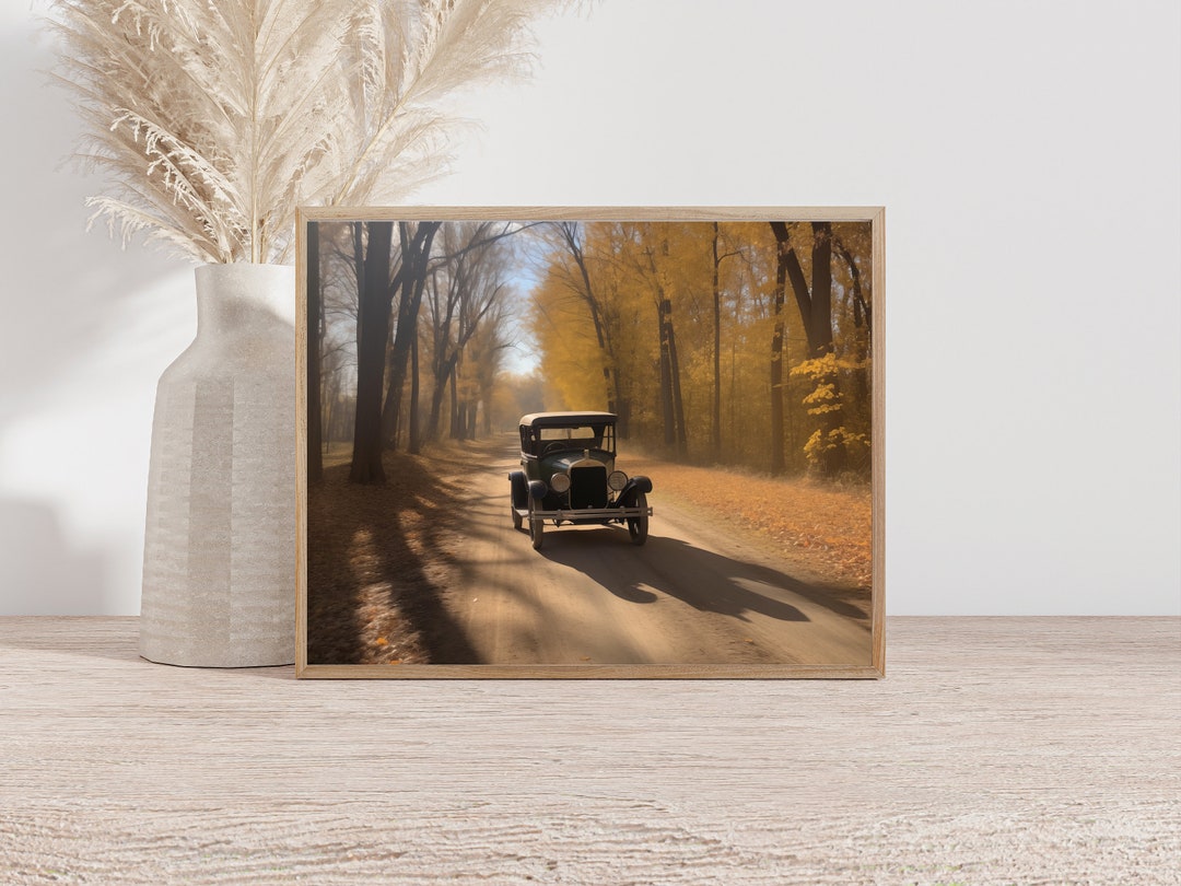1920's Ford Model T Painting Vintage Ford Model T - Etsy