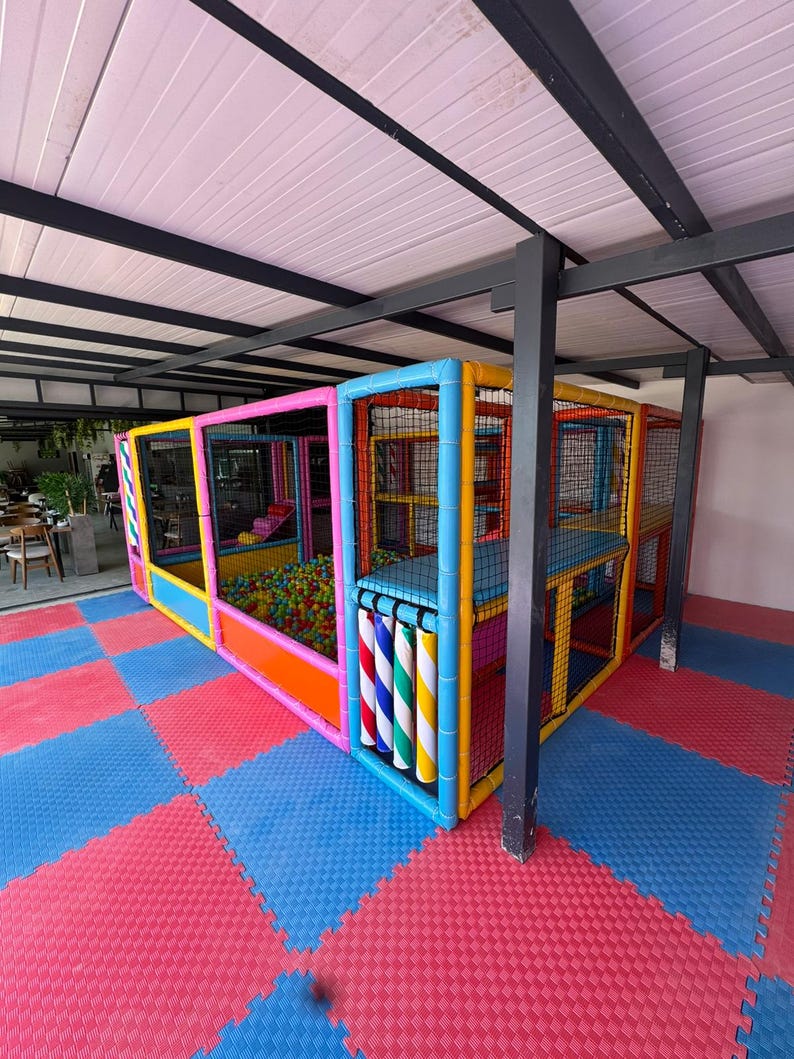 Extra Large Ball Pit Playground With Slide, Indoor Outdoor, 2-12 Years ...