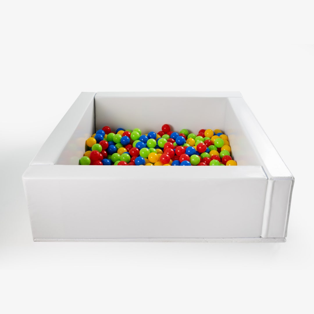White Ball Pit, Ball Pool Soft Play, Baby Ball Pool, Play Ball Pool for ...