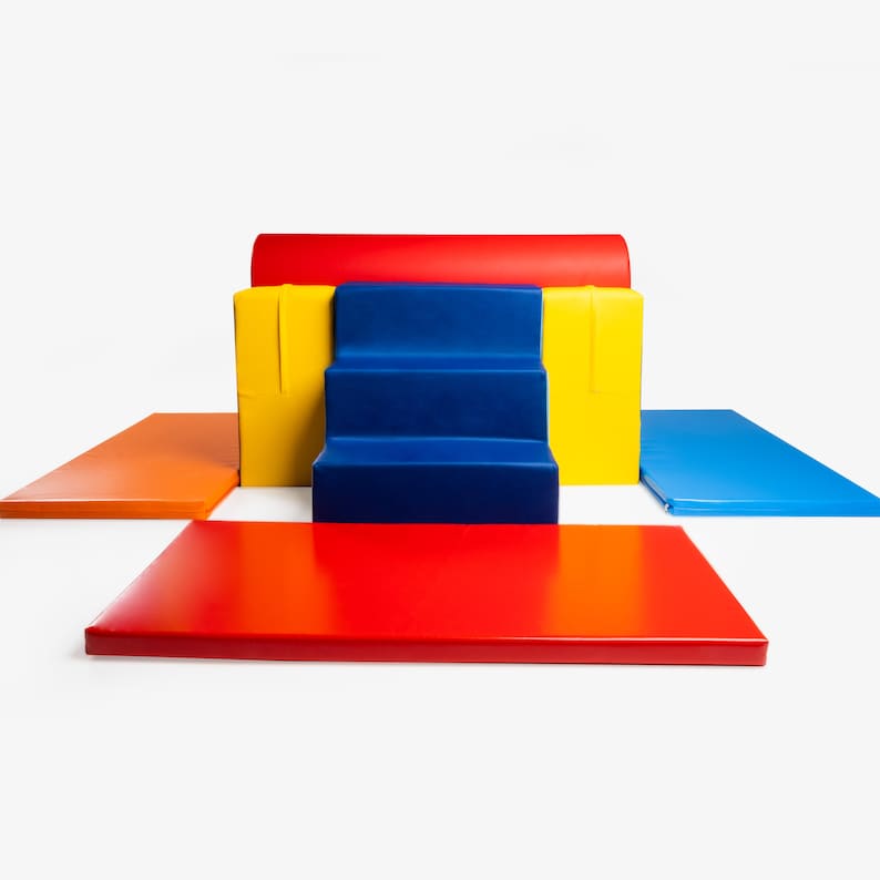 Soft Play, Soft Foam Playset, Soft Climb and Crawl Activity Playset ...