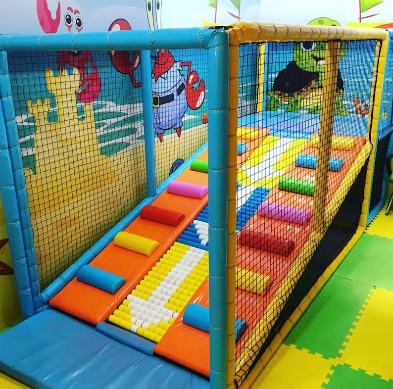 Soft Play Area for Children, Climbing and Slide, Soft Play Area, Baby ...