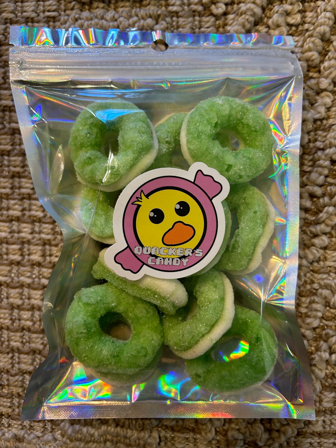 Freeze Dried Green Apple Rings - Etsy