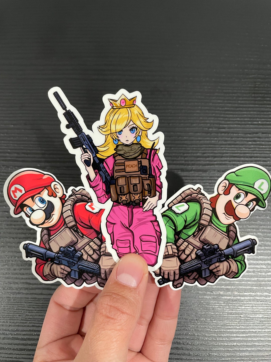 Tactical Super Mario Bros Sticker. Military Morale Sticker for Your ...