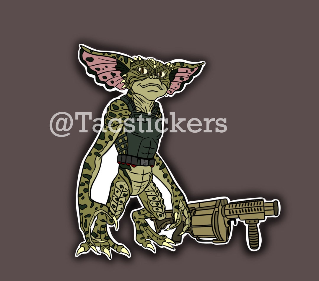 Tactical Gremlin Sticker for Your Hydro Flask, Laptop, Any Smooth ...