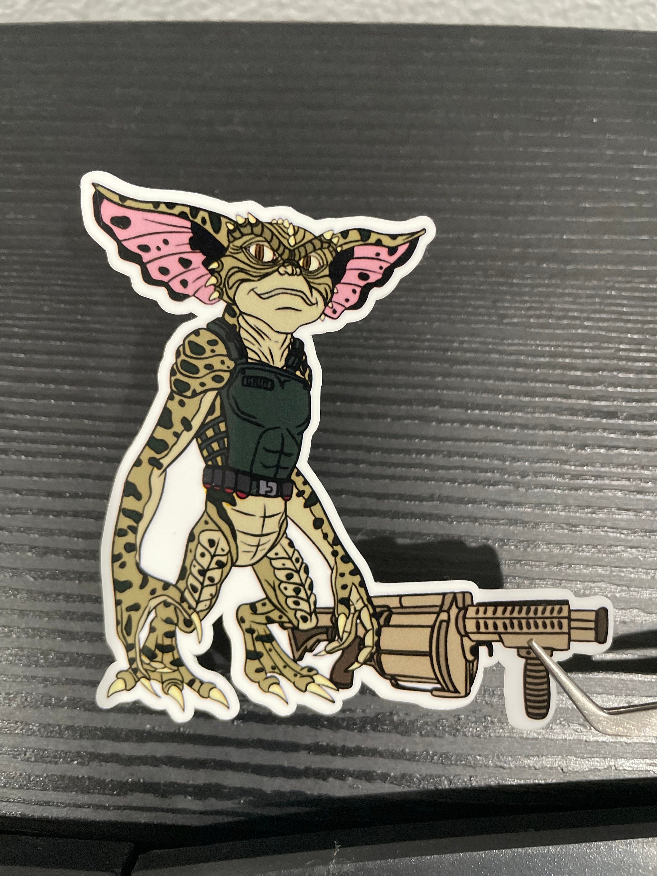 Tactical Gremlin Sticker for Your Hydro Flask, Laptop, Any Smooth ...