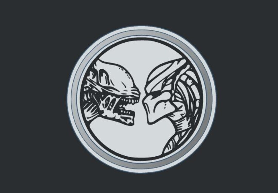 Alien Vs Predator -freshie Mold Housing File - Etsy