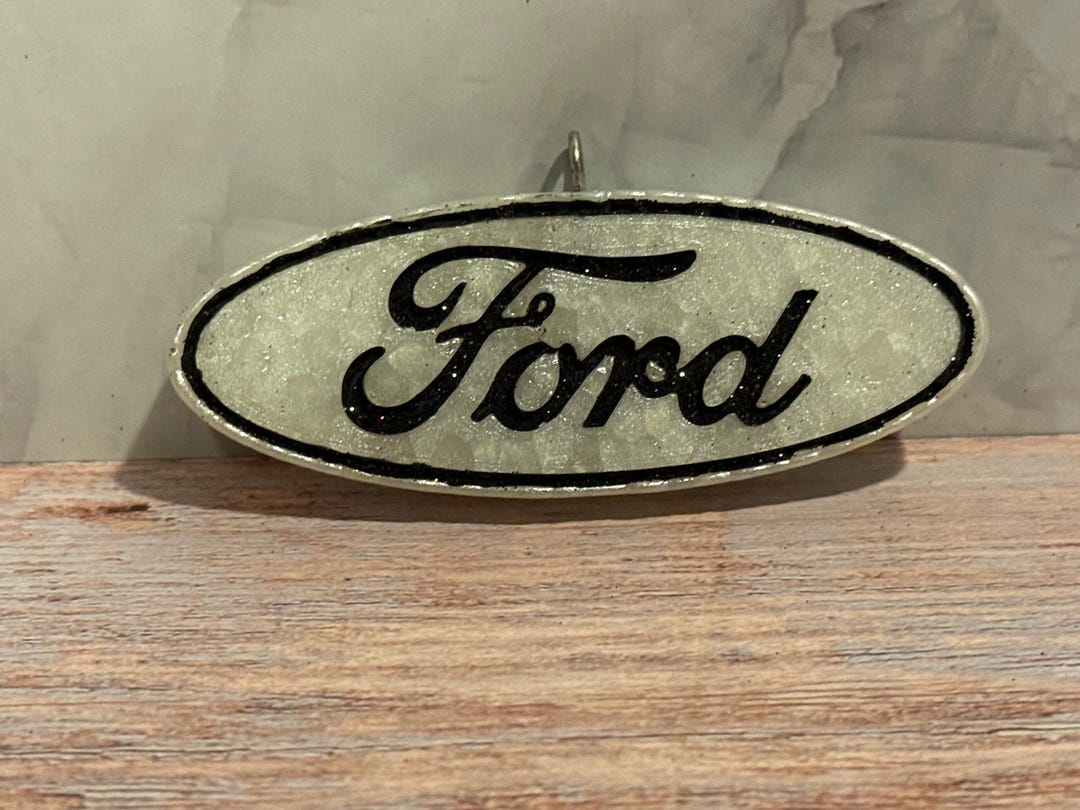 Air Freshener- Ford- Size 4"x1.5" -scent is Mahogany Teakwood -handmade ...