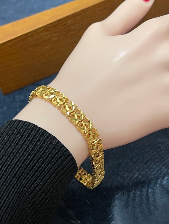 Nice gold bracelet designs store