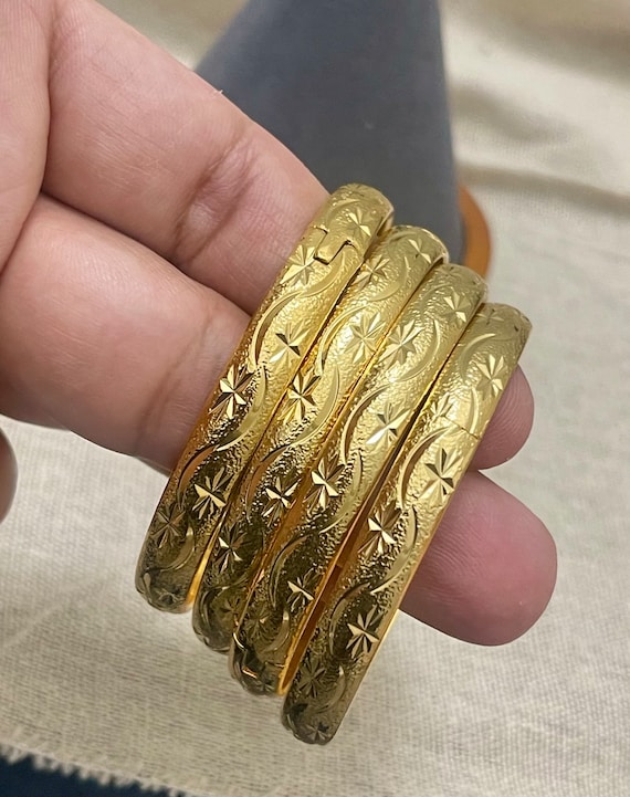 Bronze gold bangles price store