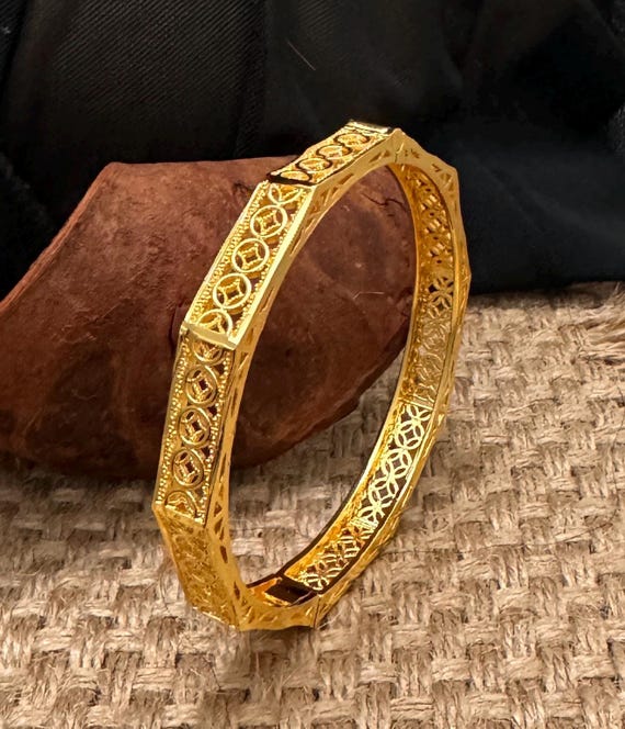 18K Gold Filled Bracelet Gold Bracelet for Women Dainty Gold Bracelet Elegant Bracelet Gold Bangle Etsy