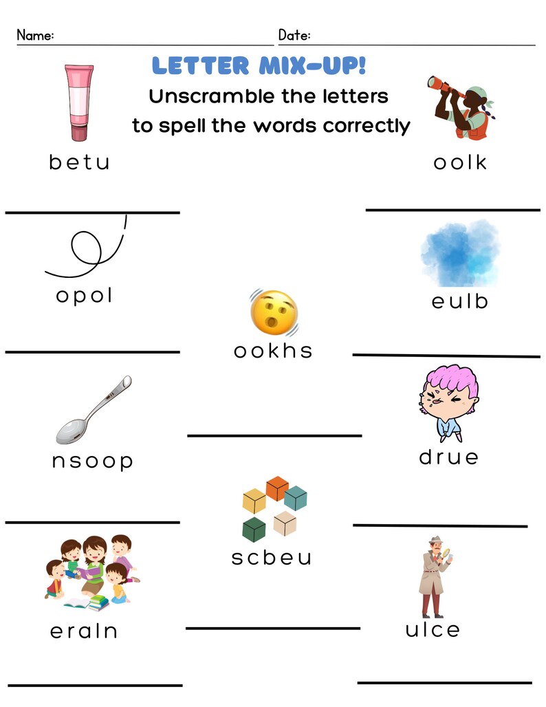 Word Packets. I Create, You Print. Simple and Easy. All Letter Sounds ...