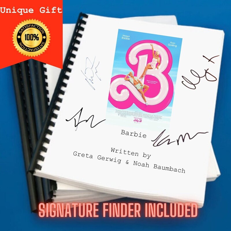 Movie Script Print - Etsy