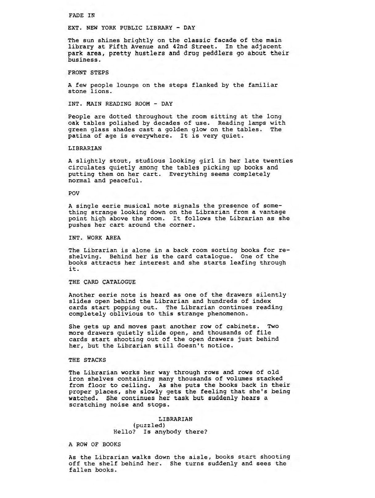 Ghostbusters 1984 Movie Script Screenplay Gift for Film Buff Gift for ...