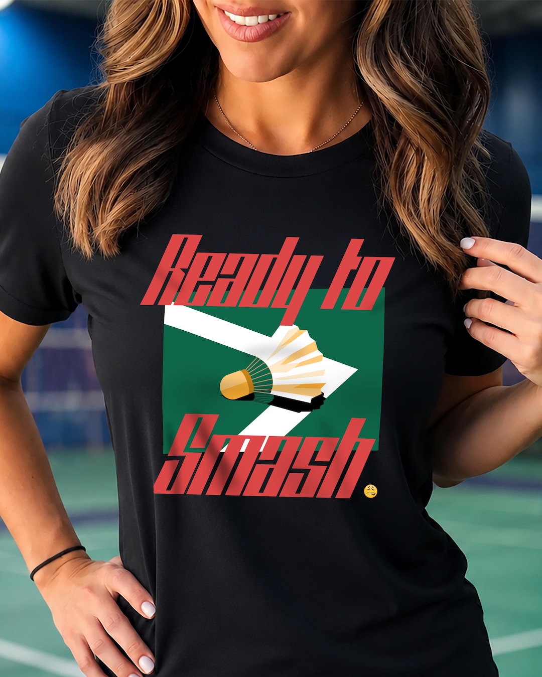 Badminton T-shirt, Funny Sports Humor Tee, Player Smash Graphic - Etsy