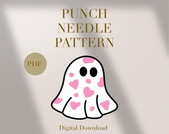 Checkered Circle Checkers Mug Rug Punch Needle PDF Pattern Beginners ...