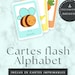 French Alphabet Flashcards, Digital Download, Montessori, Printable ...