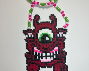 Perler Necklace DJ Subtronics Cyclops Army 2 - Etsy