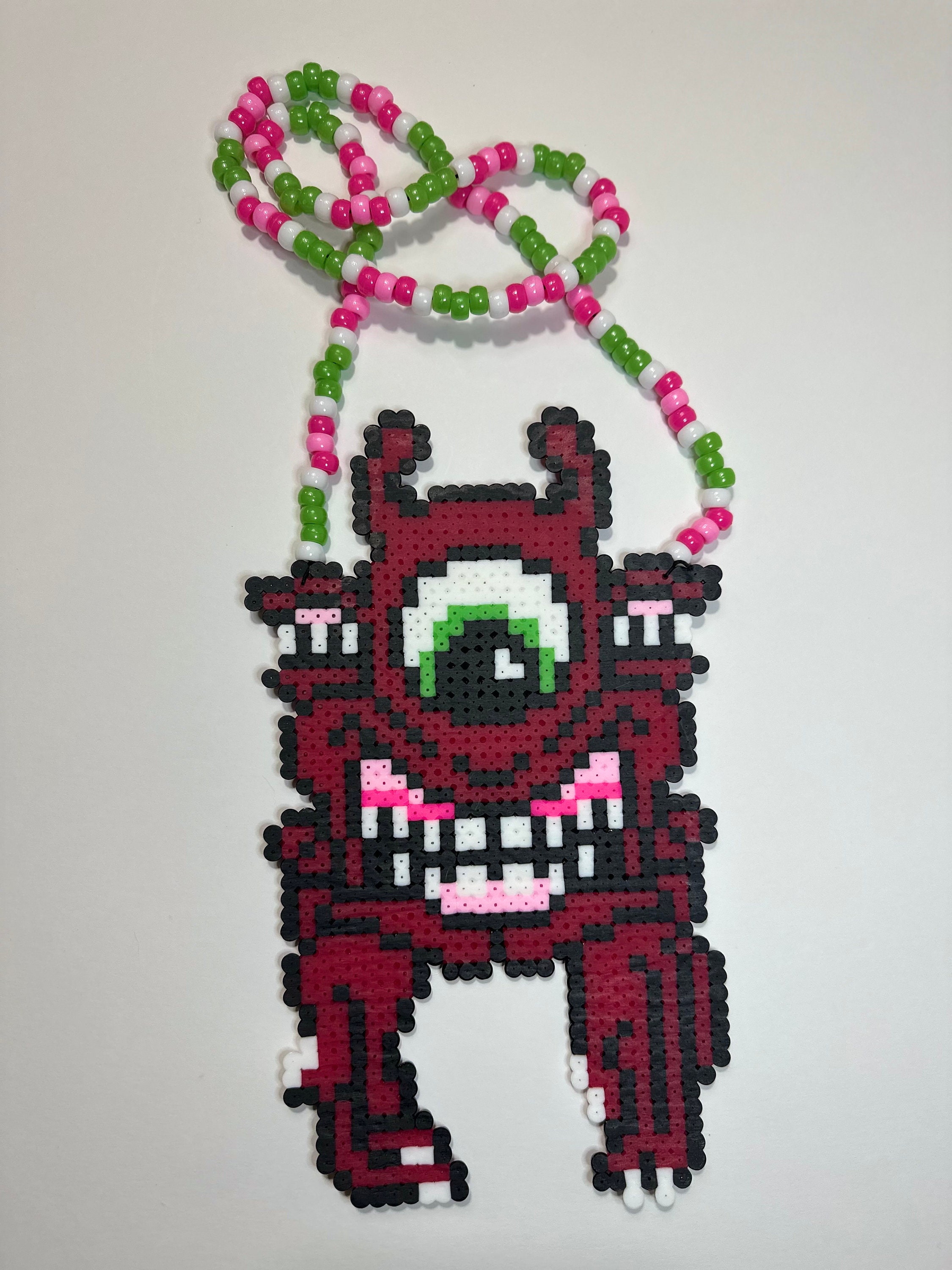 Perler Necklace DJ Subtronics Cyclops Army - Etsy