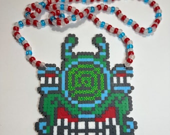 Perler Necklace DJ Subtronics Cyclops Army - Etsy
