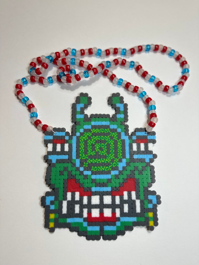 Perler Necklace DJ Subtronics Cyclops Army 2 - Etsy