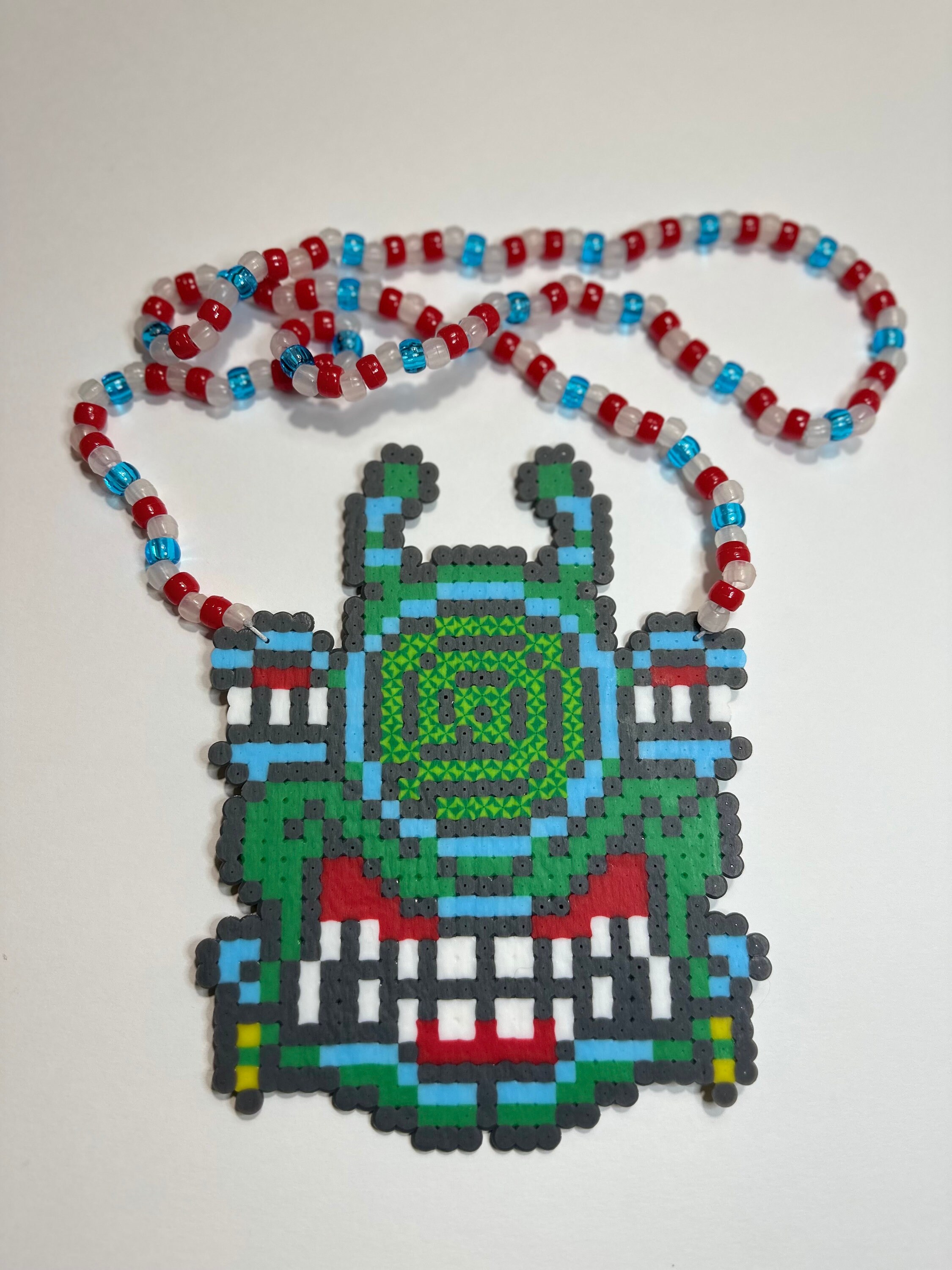 Perler Necklace DJ Subtronics Cyclops Army 2 - Etsy
