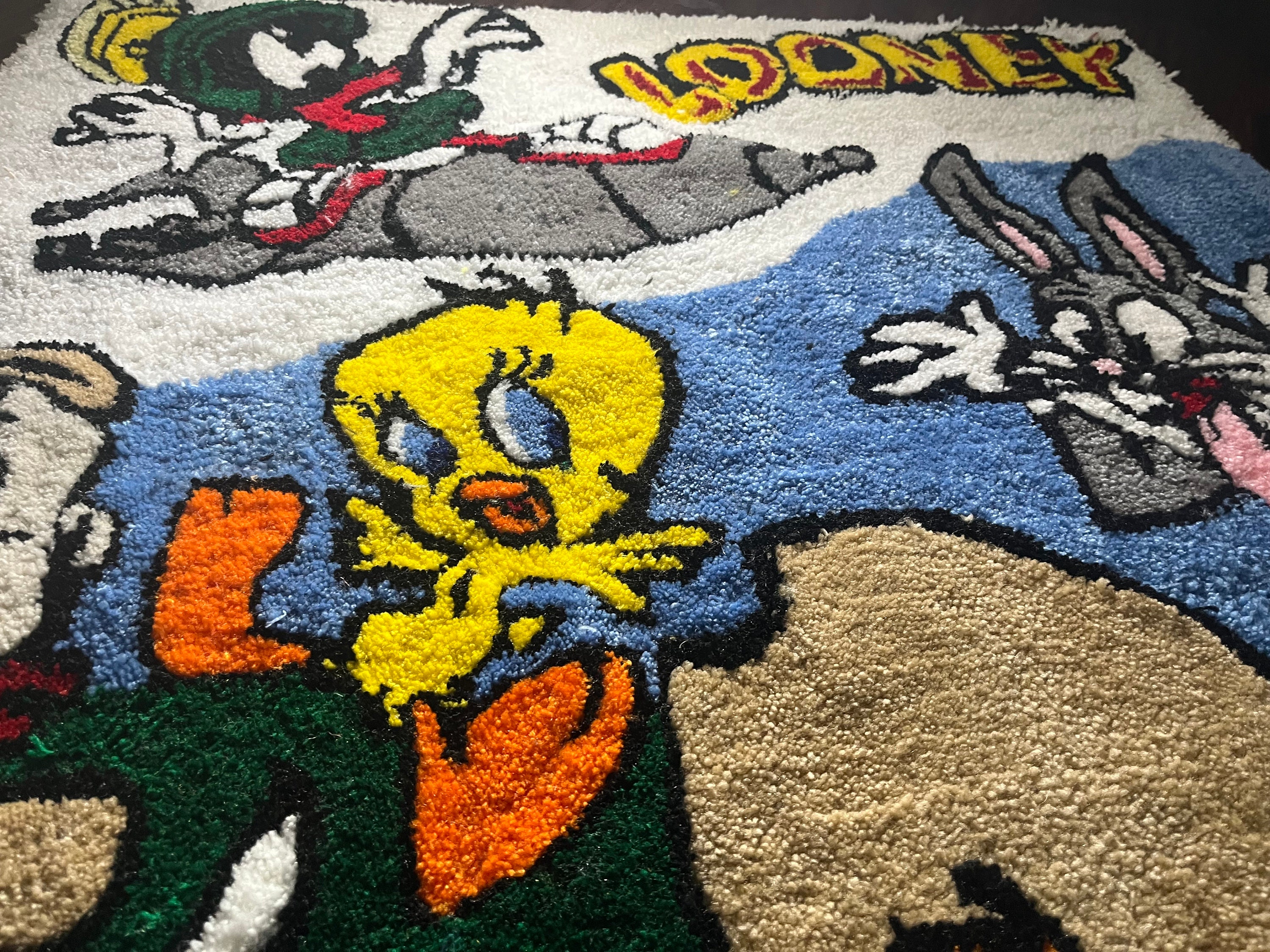 Custom Tufted Cartoon Rug - Etsy