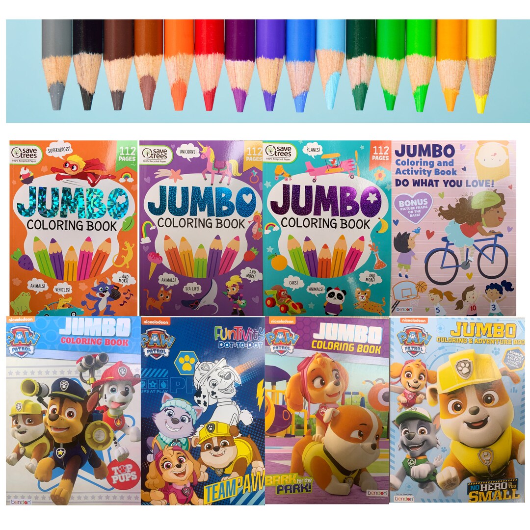 Super Coloring Adventure Pack: 8 Books to Unleash Creativity - Etsy
