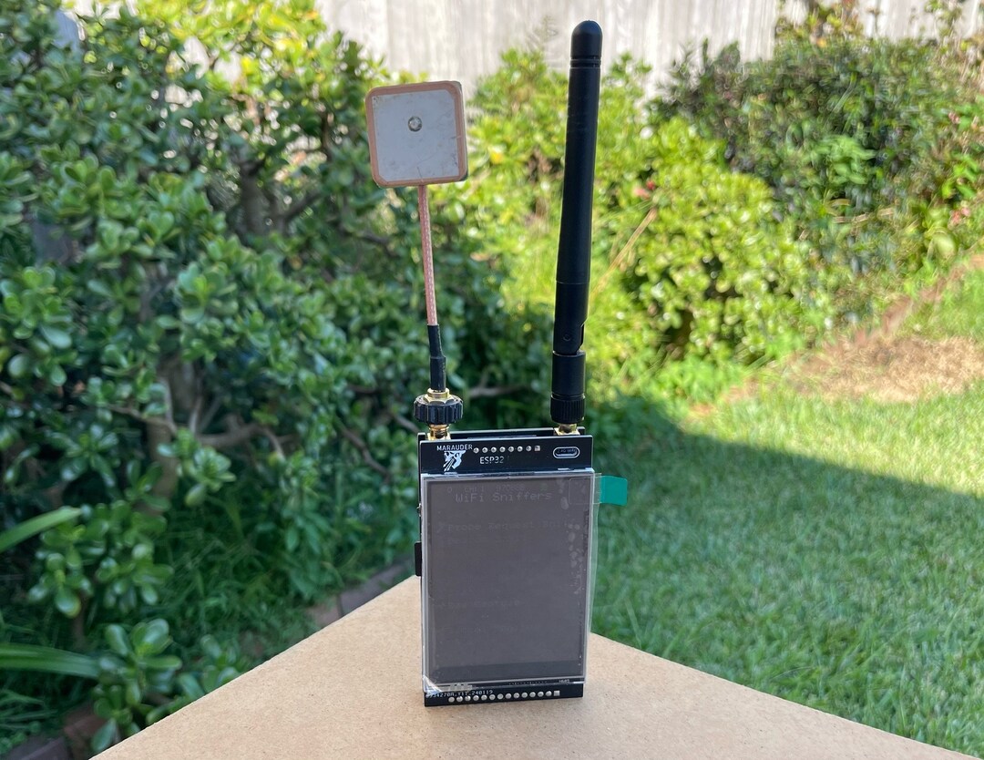 Esp32 Marauder Pocket Unit With Gps V1 Flipper Zero Wifi Bluetooth Penetration Testing Etsy