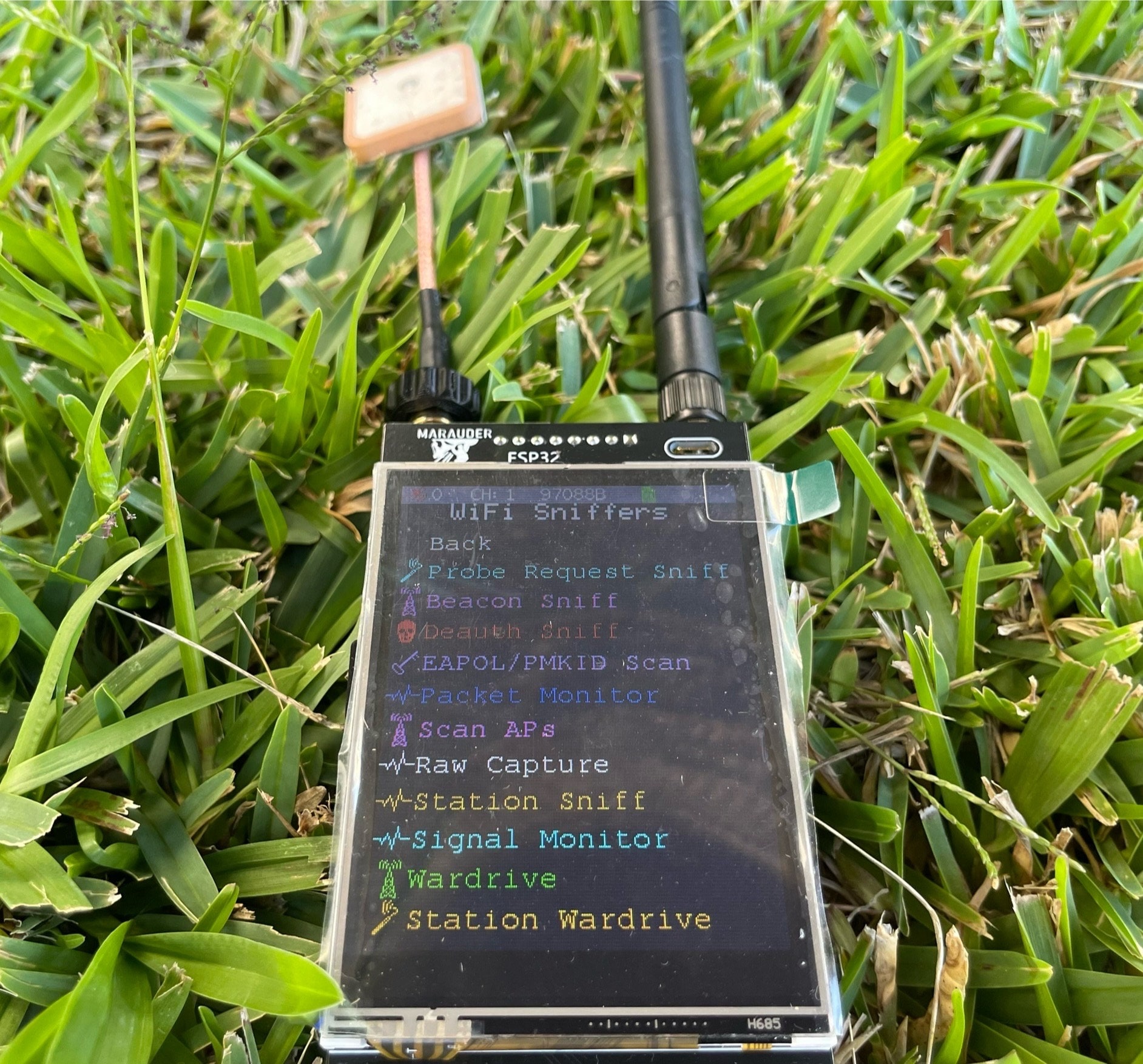 ESP32 Marauder Pocket Unit With GPS V1 flipper Zero Wifi Bluetooth ...