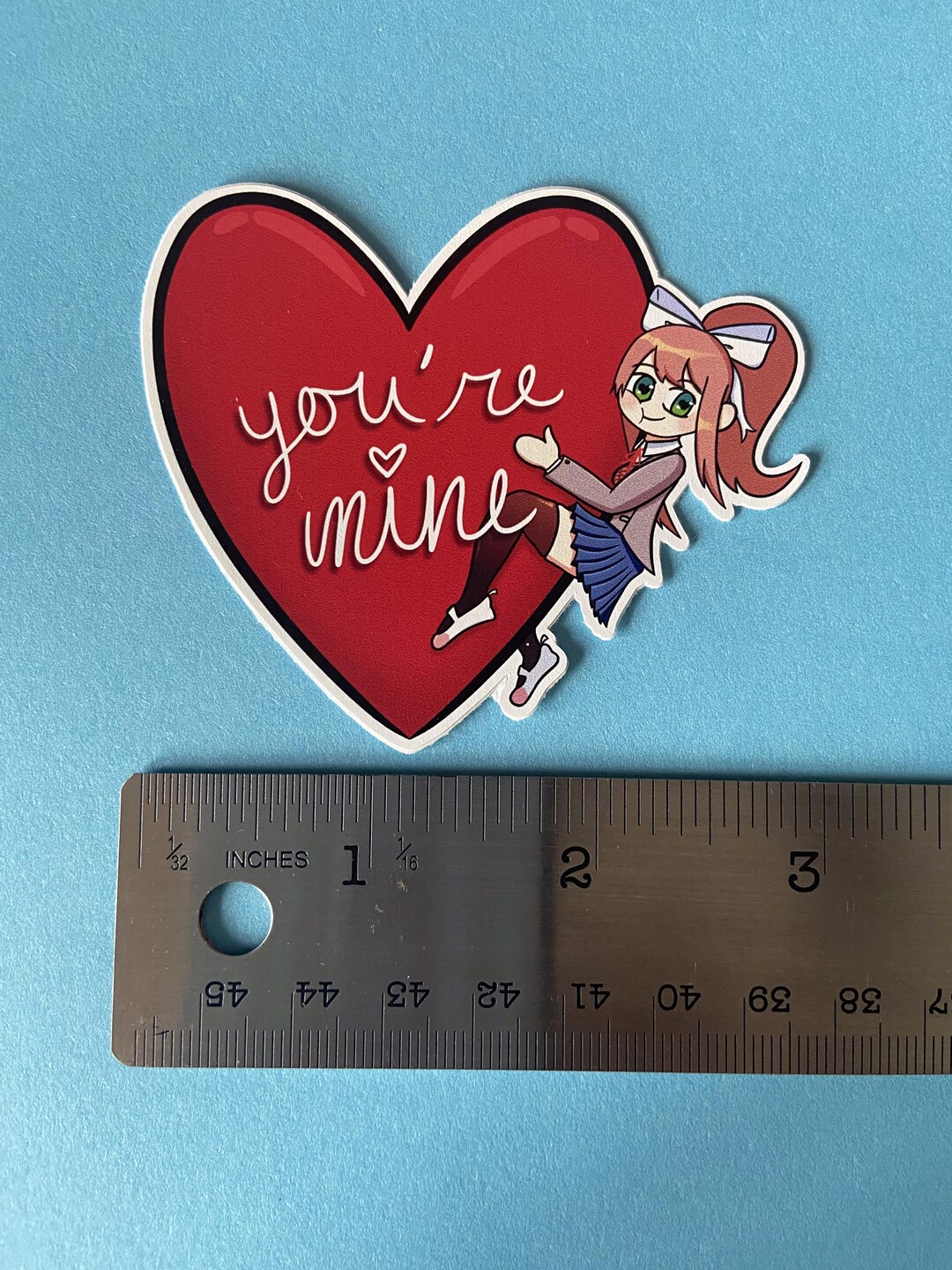 Monika you're Mine Sticker DDLC - Etsy