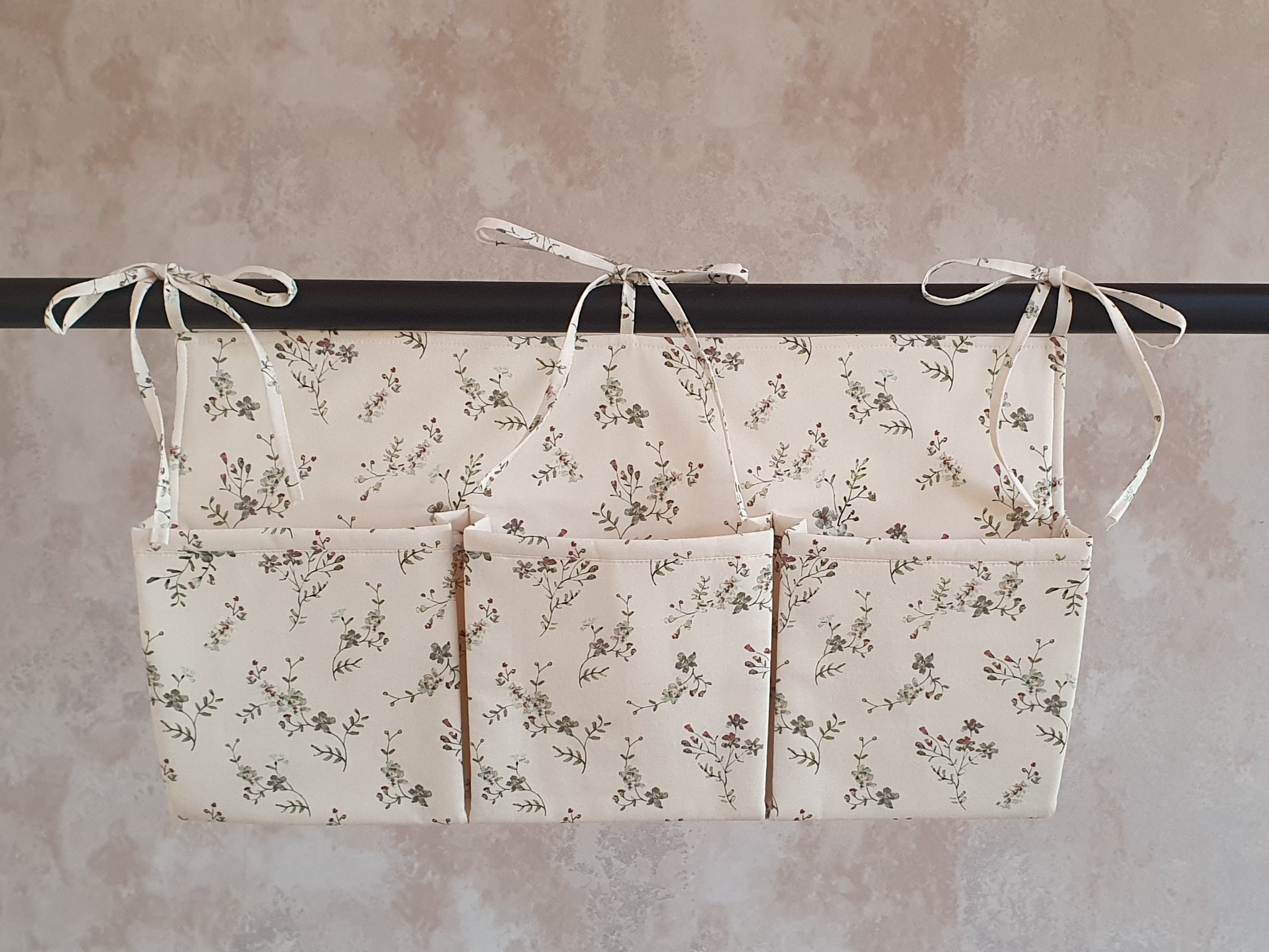 Sewing Pattern for Nursery Crip Caddy Organizer Hanging Bed Pocket ...