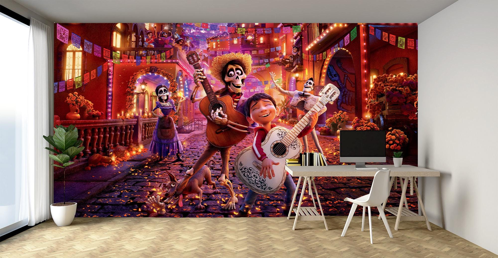 Coco Movie Wall Mural: Self-adhesive Nursery Decor - Etsy
