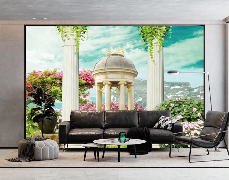 Ancient Greek Mythology Wallpaper: Peel and Stick Non-woven Wall Art ...