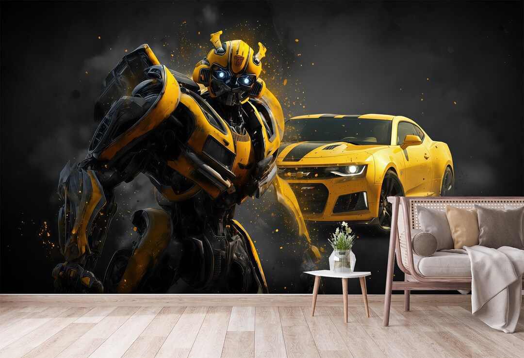 Transformers Kids Room Wallpaper:peel and Stick Non-woven - Etsy