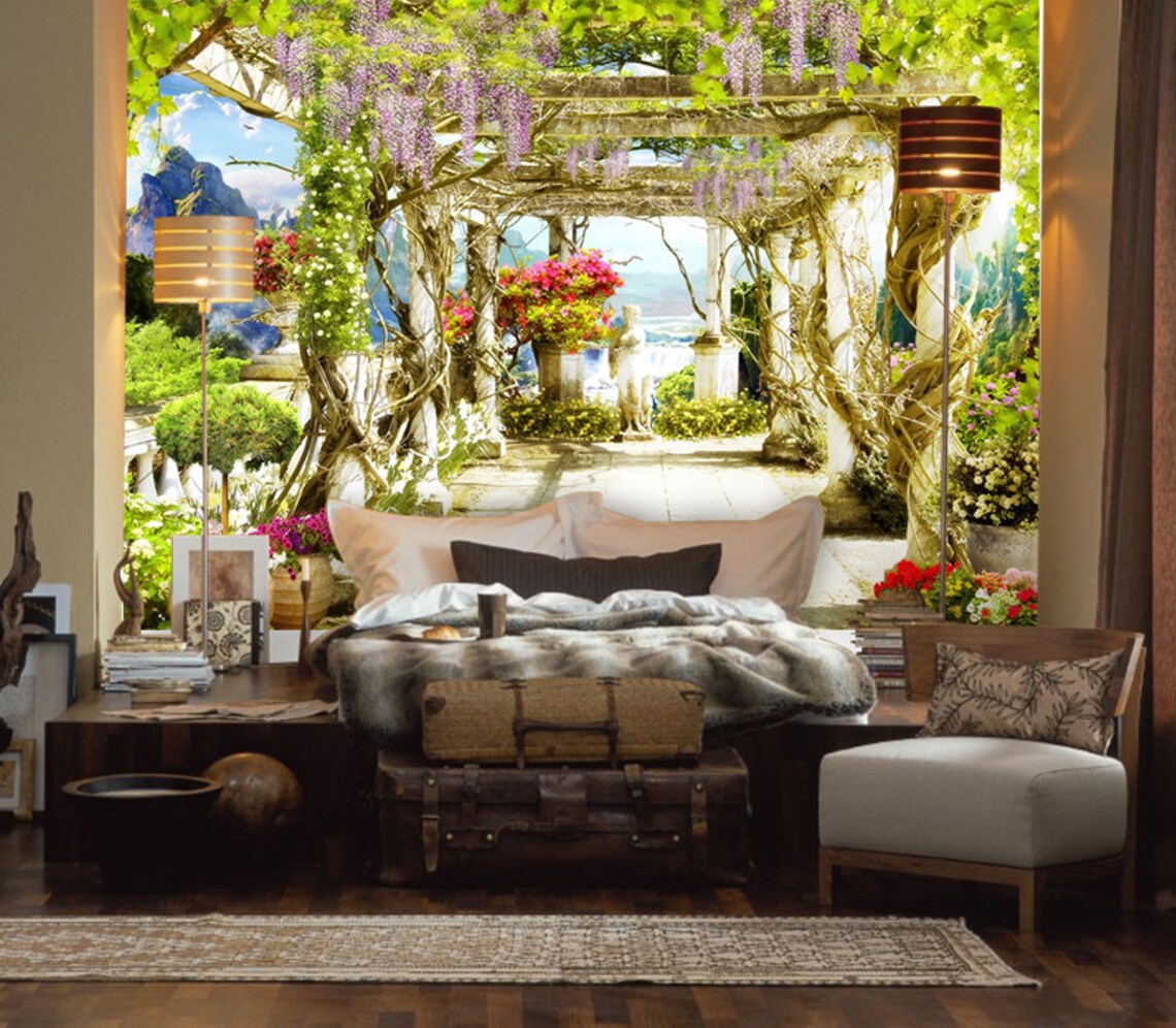 Greece Wall Design,ancient Garden Wall Decor,ancient Greece Wall Art ...