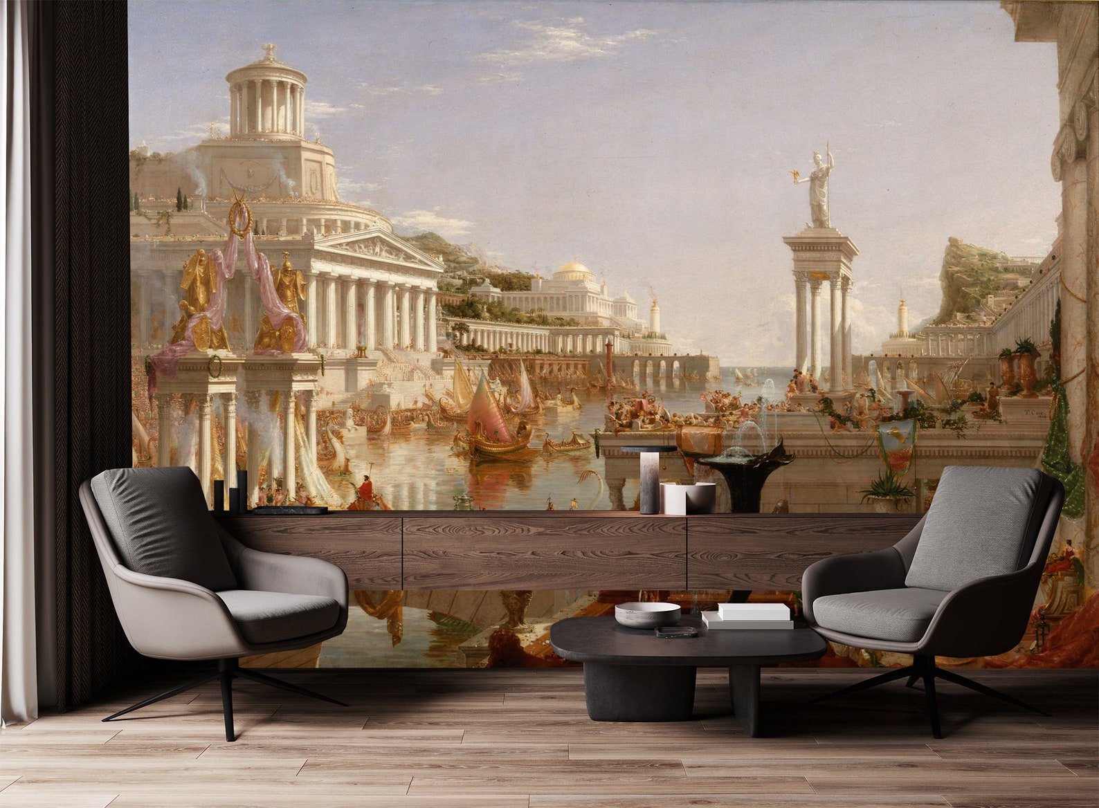 Ancient Greek Mythology Wallpaper: Renaissance Antique Wall Decor (peel ...