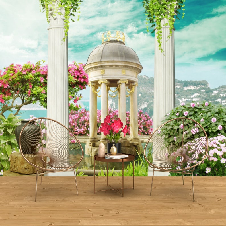 Ancient Greek Mythology Wallpaper: Peel and Stick Non-woven Wall Art ...