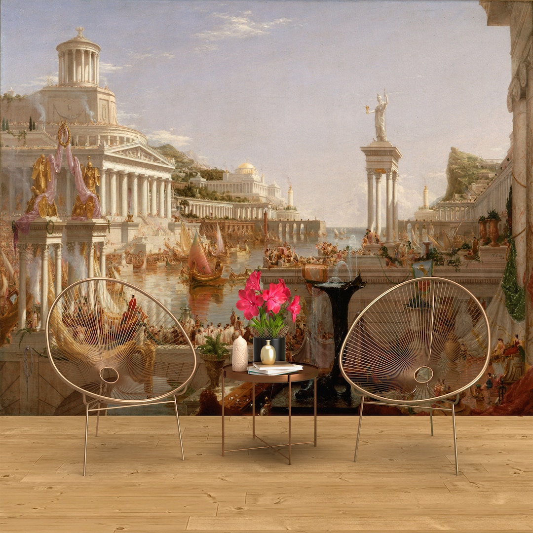 Ancient Greek Mythology Wallpaper: Renaissance Antique Wall Decor (peel ...