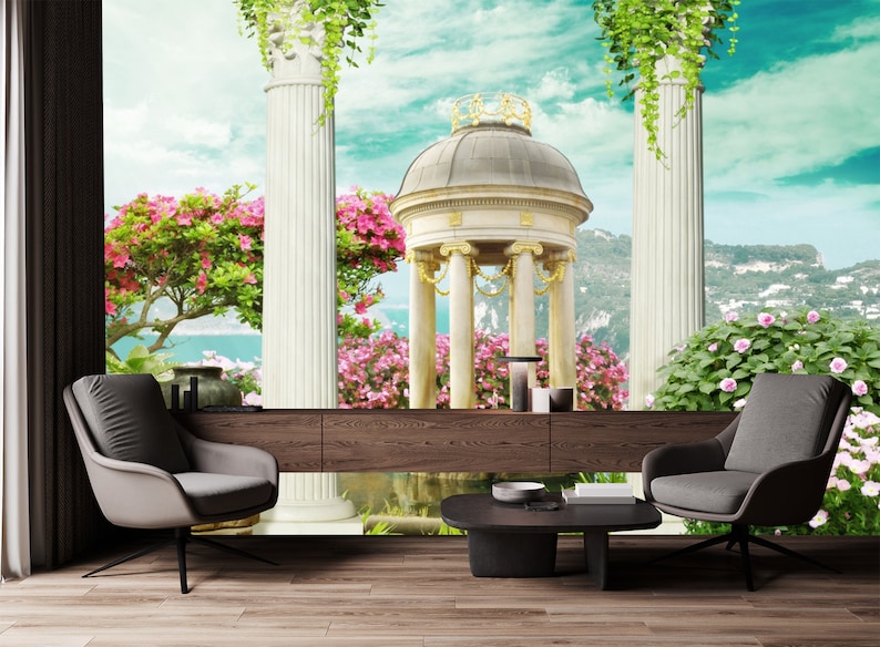 Ancient Greek Mythology Wallpaper: Peel and Stick Non-woven Wall Art ...