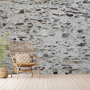 Textured Stone Wallpaper, Stone Look Wall Design, Stylish Look With ...