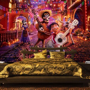 Coco Movie Wall Mural: Self-adhesive Nursery Decor - Etsy