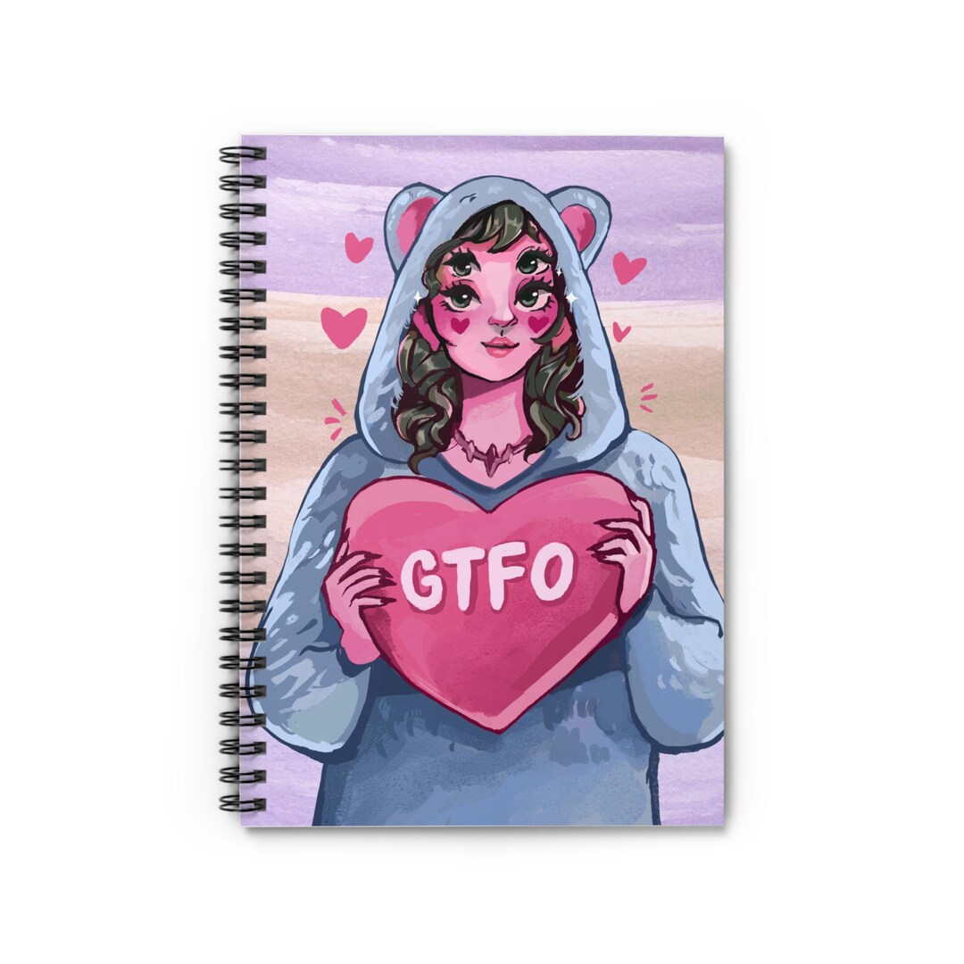 Melanie Martinez Spiral Notebook Ruled Line Melanie Martinez Merch ...
